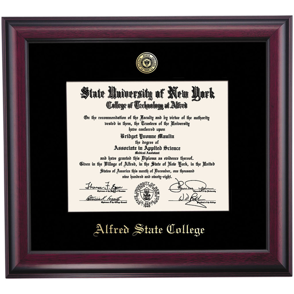 Alfred State Traditional Diploma Frame | Dorm Essentials – Dormify