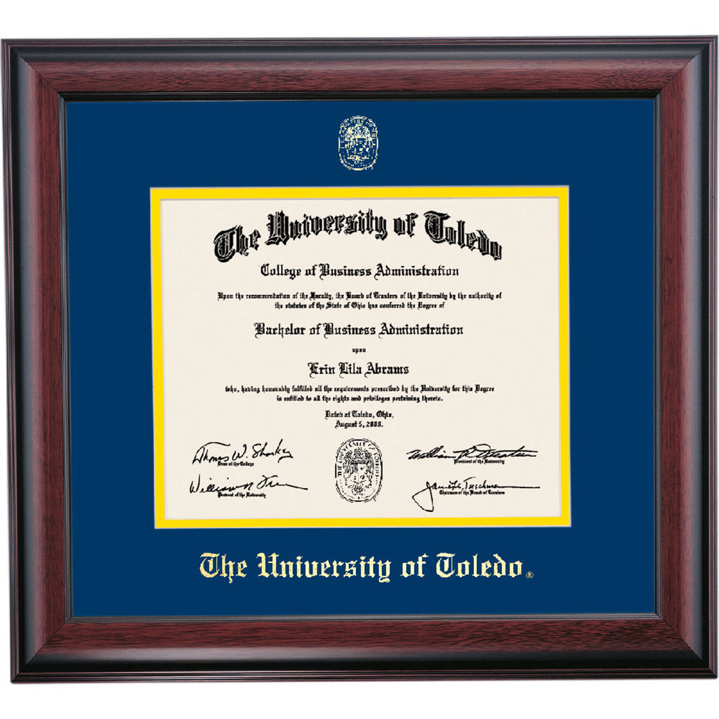 Toledo School Color Traditional Diploma Frame | Dorm Essentials – Dormify