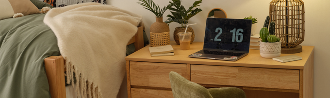 College Desk Organization & Dorm Study Space | Dormify