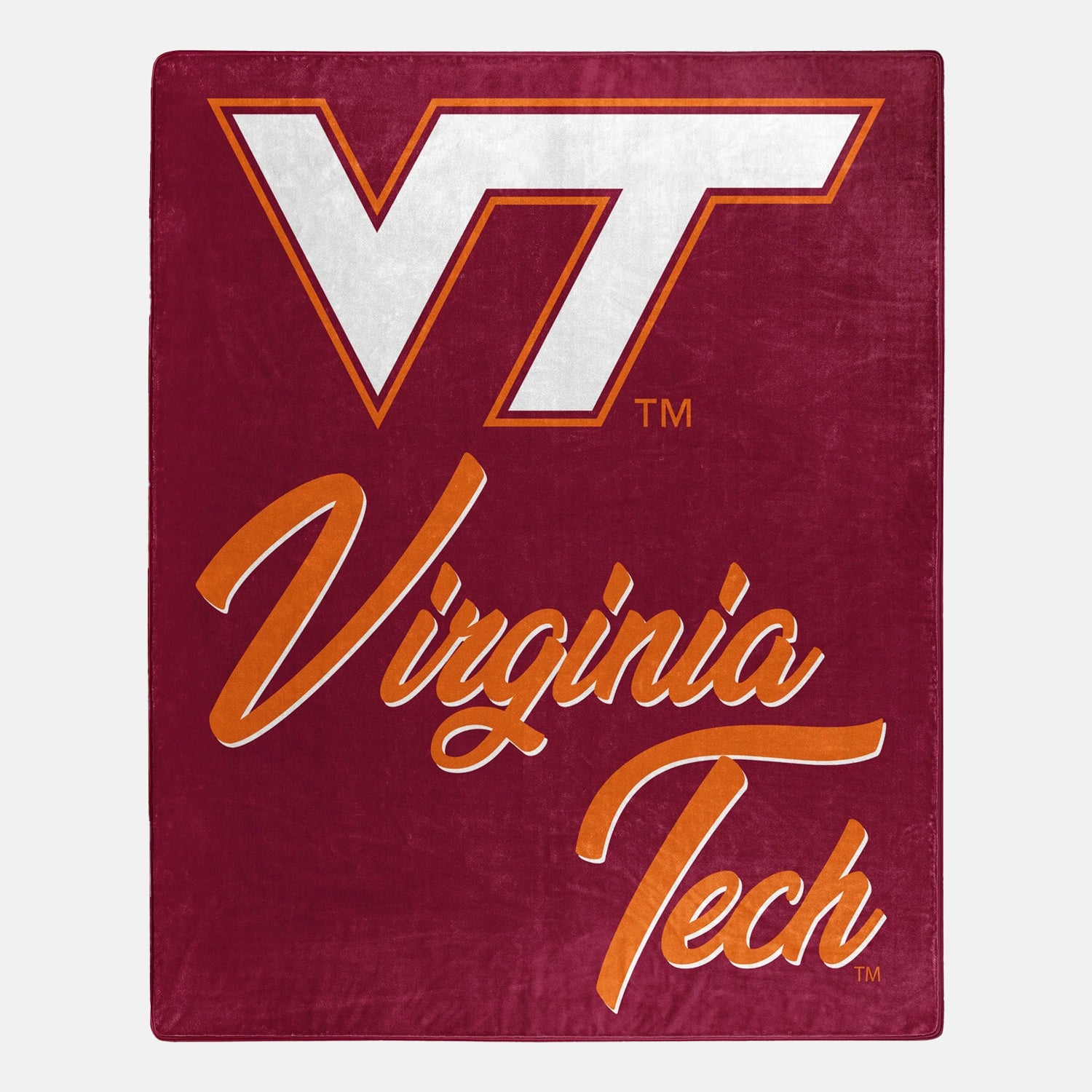 Virginia Tech Signature College Throw Blanket | College Shop - Dormify
