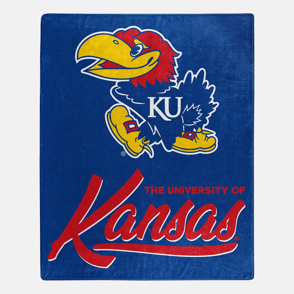 Kansas Signature College Throw Blanket | College Shop – Dormify