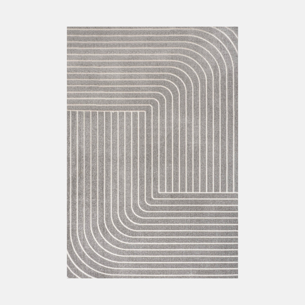 Abstract Angle Area Rug | Dorm Essentials - Ivory / 3' x 5' - Dormify
