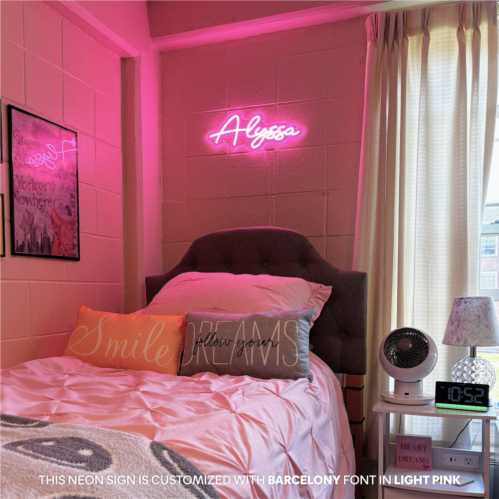 20" Custom Neon Sign | Dorm Essentials – Dormify