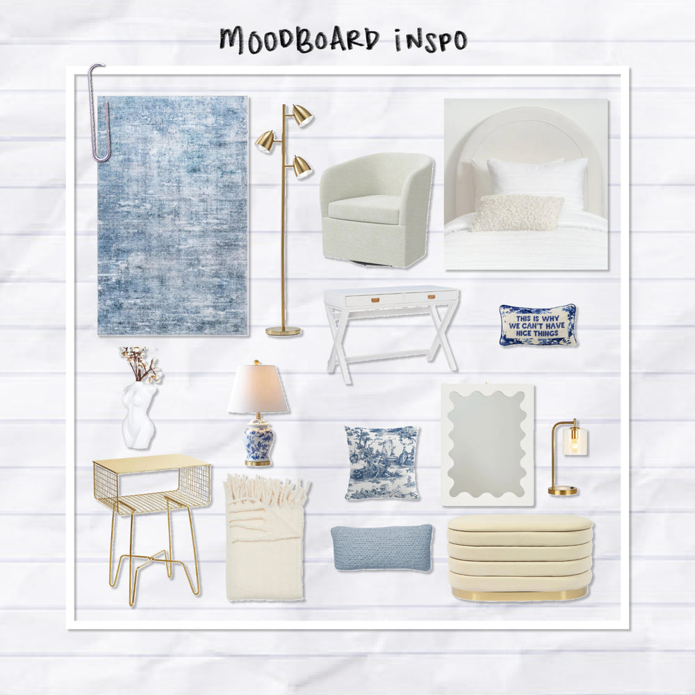 Gold Accent Velvet Deep Storage Bench | Dorm Essentials – Dormify