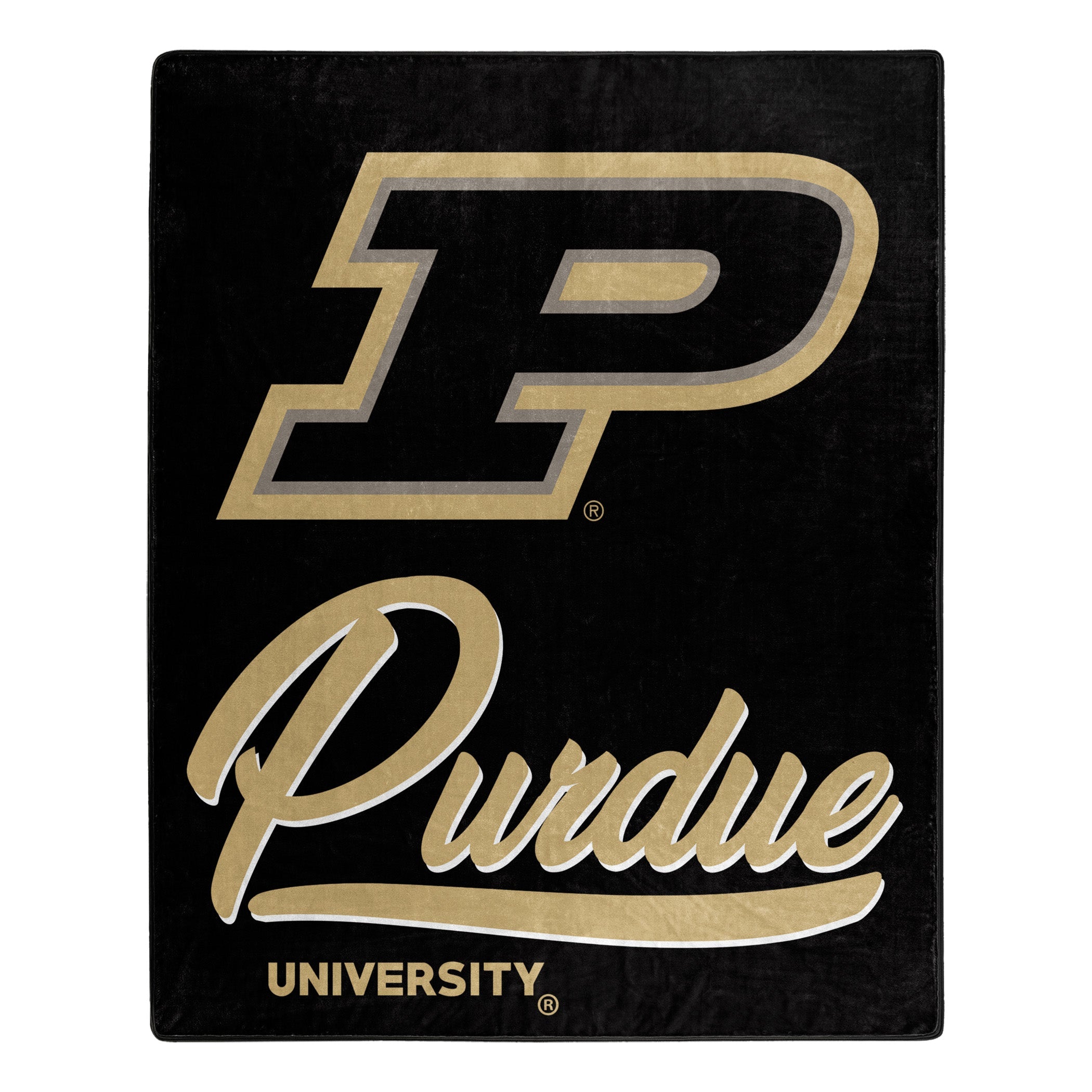 Purdue Signature College Throw Blanket | College Shop - Dormify