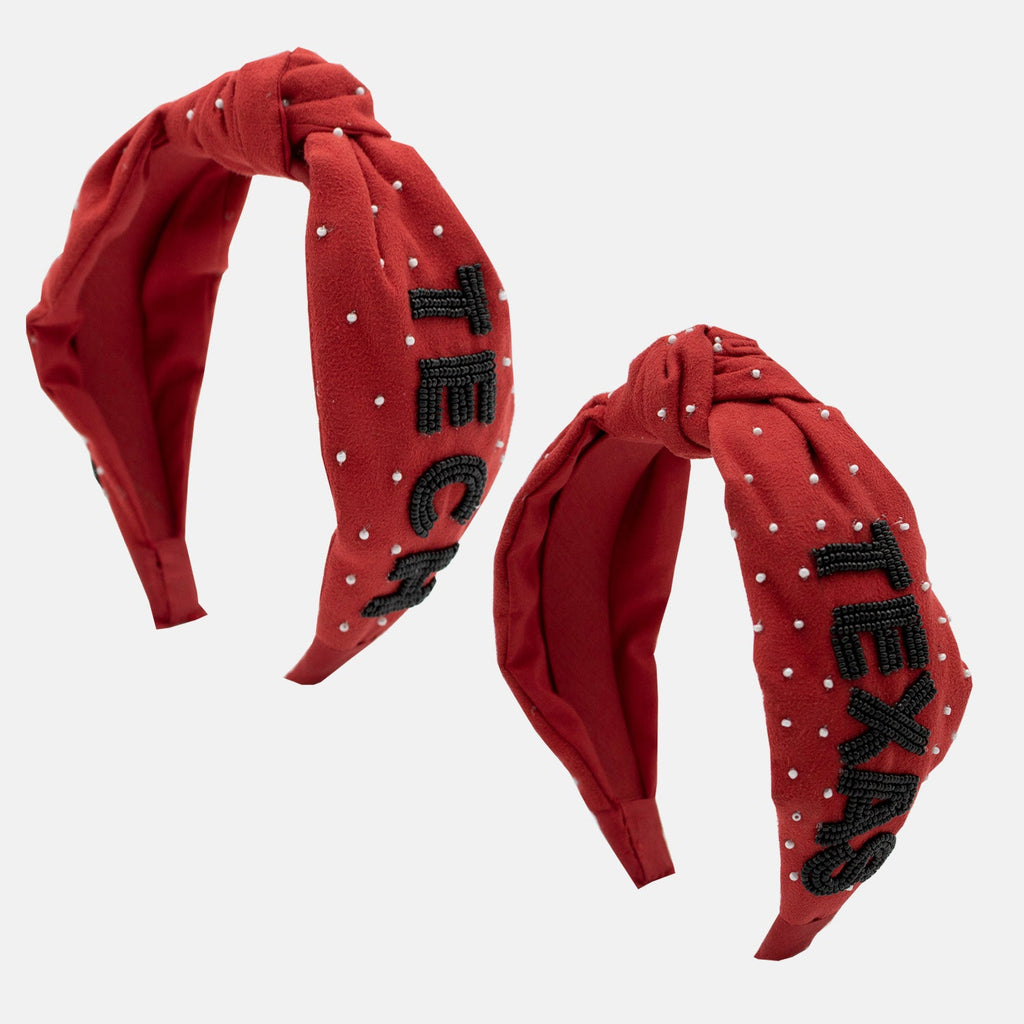 Texas Tech Beaded Headband | College Shop – Dormify
