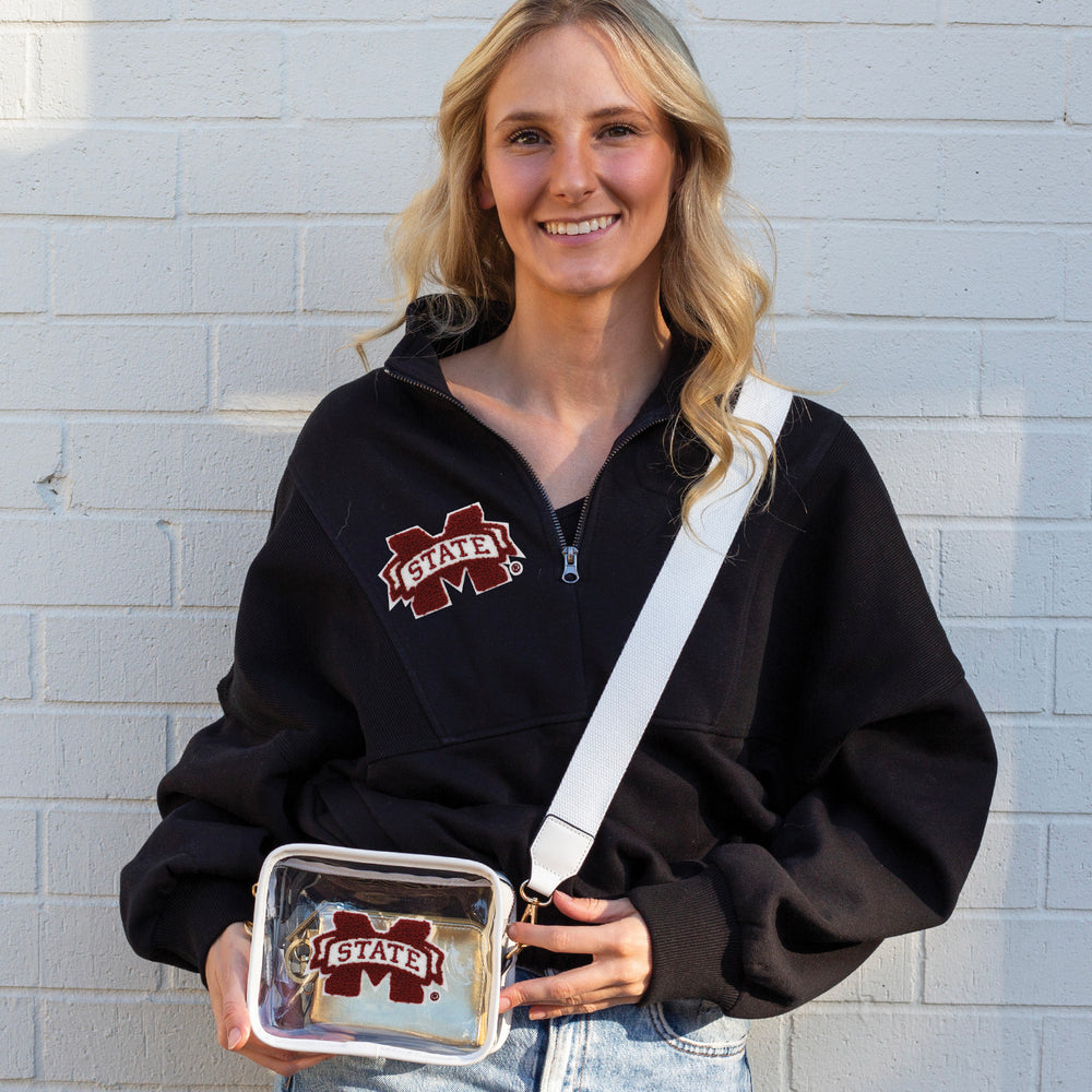 Collegiate Varsity Patch Crossbody | Dorm Essentials - University of ...