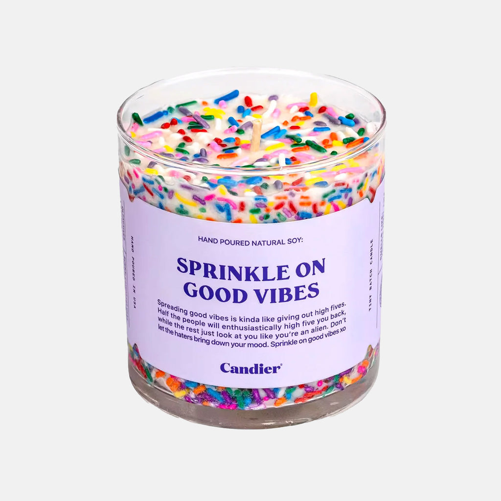 Sprinkle Good Vibes Candle | Dorm Essentials – Dormify