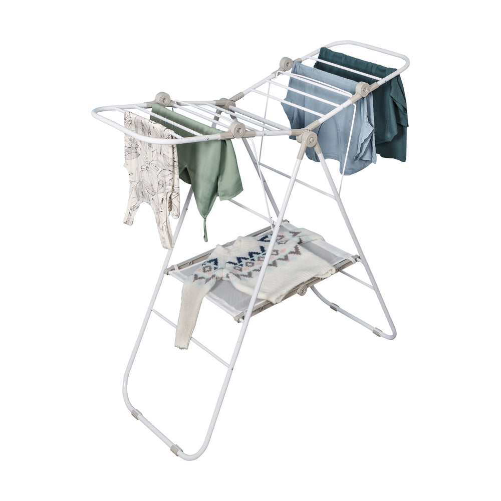 Narrow Folding Wing Clothes Dryer | Dorm Essentials - Dormify