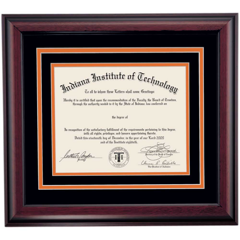 Indiana Tech Heritage Diploma Frame | Dorm Essentials – Dormify