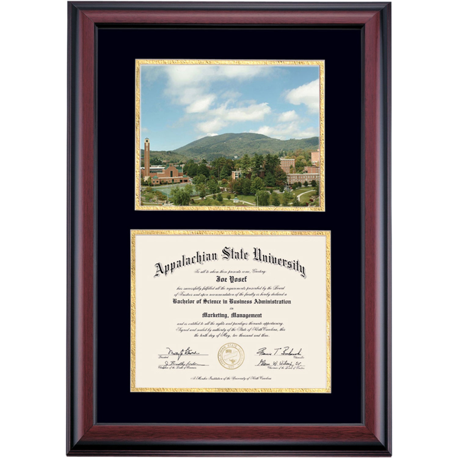 Appalachian State Premier Durham Park Diploma Frame | College Shop ...