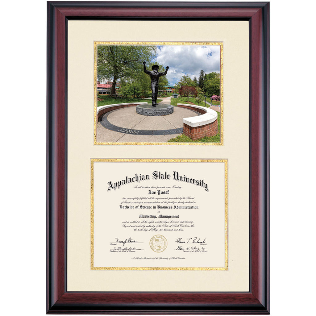 Appalachian State Premier Yosef Statue Diploma Frame | College Shop ...