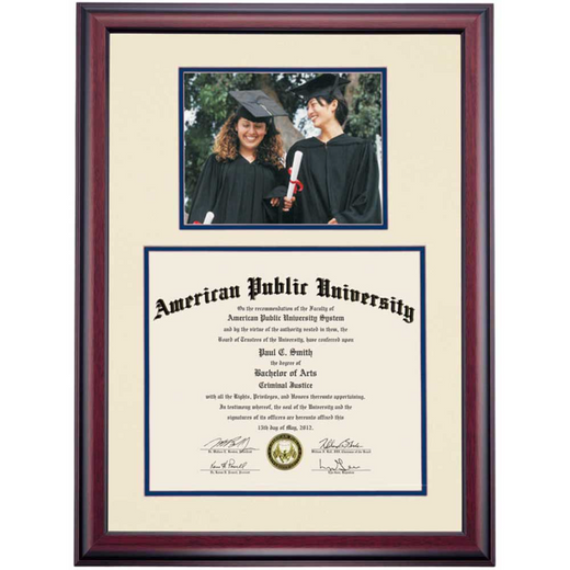 American Public University System Premier for 8x10 Photograph Diploma ...