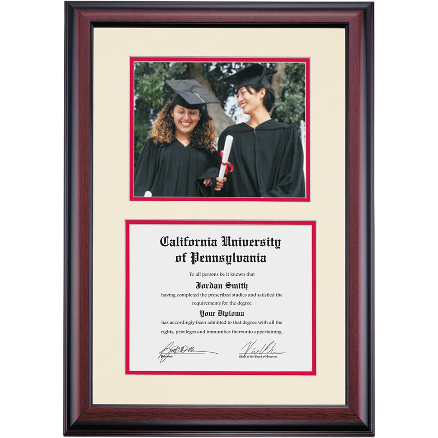 California Pennsylvania Premier for 8 x 10 Photograph Diploma Frame | Dorm Essentials - Dormify