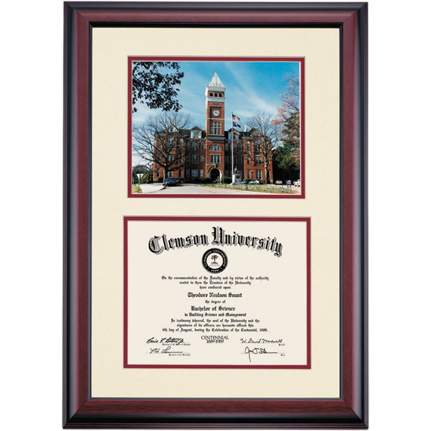 Clemson Premier Tillman Hall Diploma Frame | College Shop – Dormify