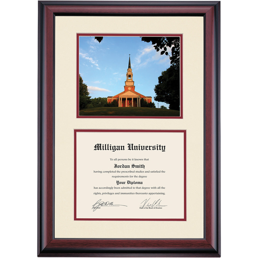 Milligan Premier Seeger Memorial Chapel Diploma Frame | Dorm Essentials – Dormify