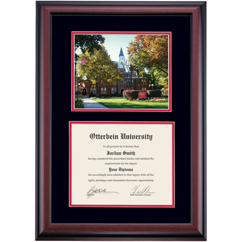 Otterbein Premier Towers Hall Diploma Frame | Dorm Essentials – Dormify