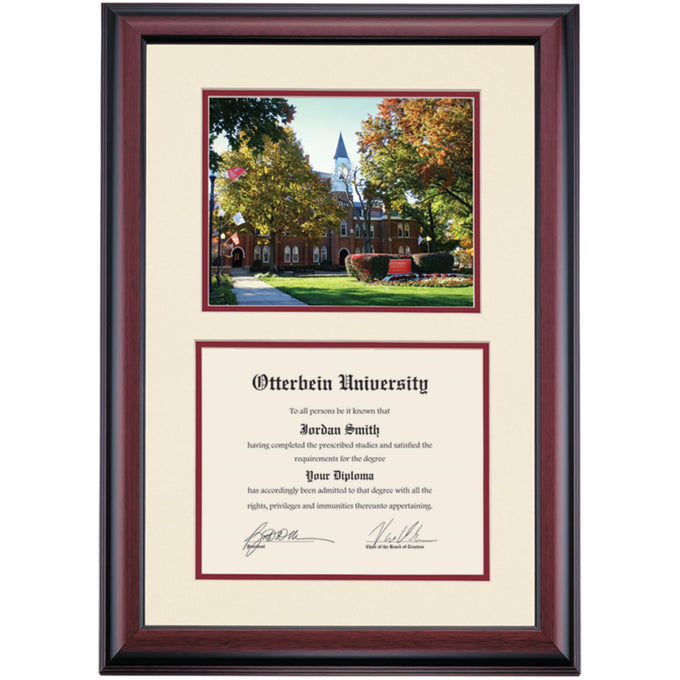 Otterbein Premier Towers Hall Diploma Frame | Dorm Essentials – Dormify