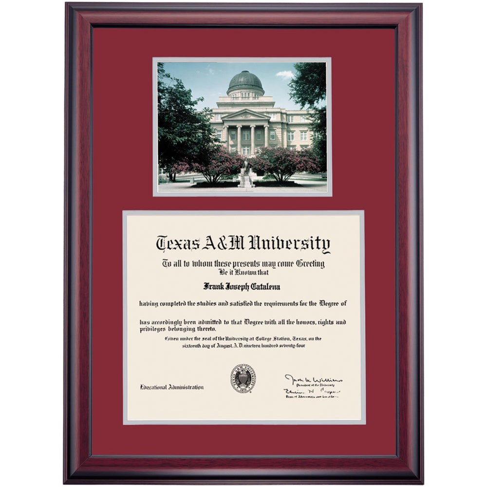 Texas A&M Premier the Academic Building Diploma Frame | College Shop ...