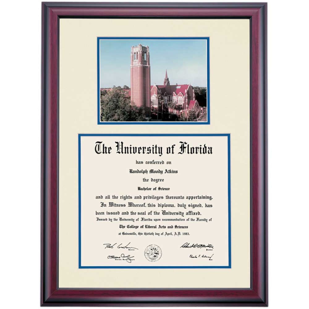 Florida Premier the Century Tower Diploma Frame | Dorm Essentials - Dormify