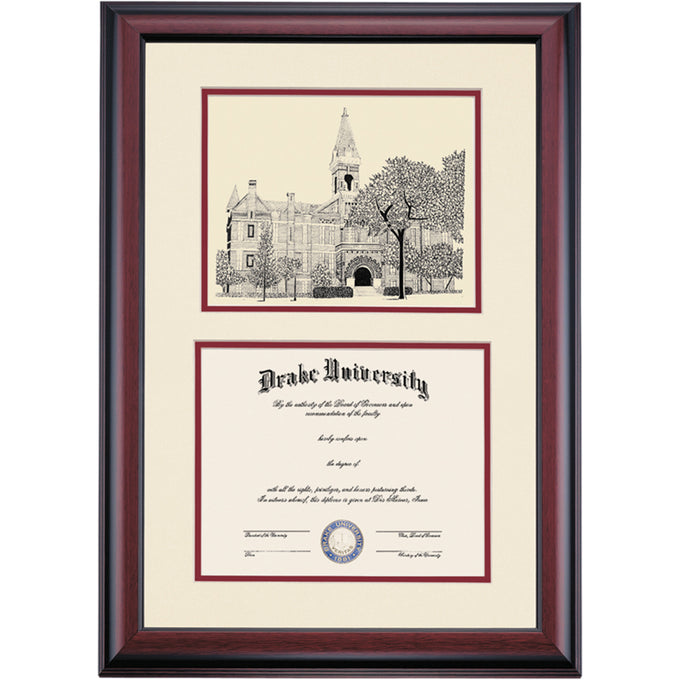 Drake Premier Old Main Diploma Frame | Dorm Essentials – Dormify
