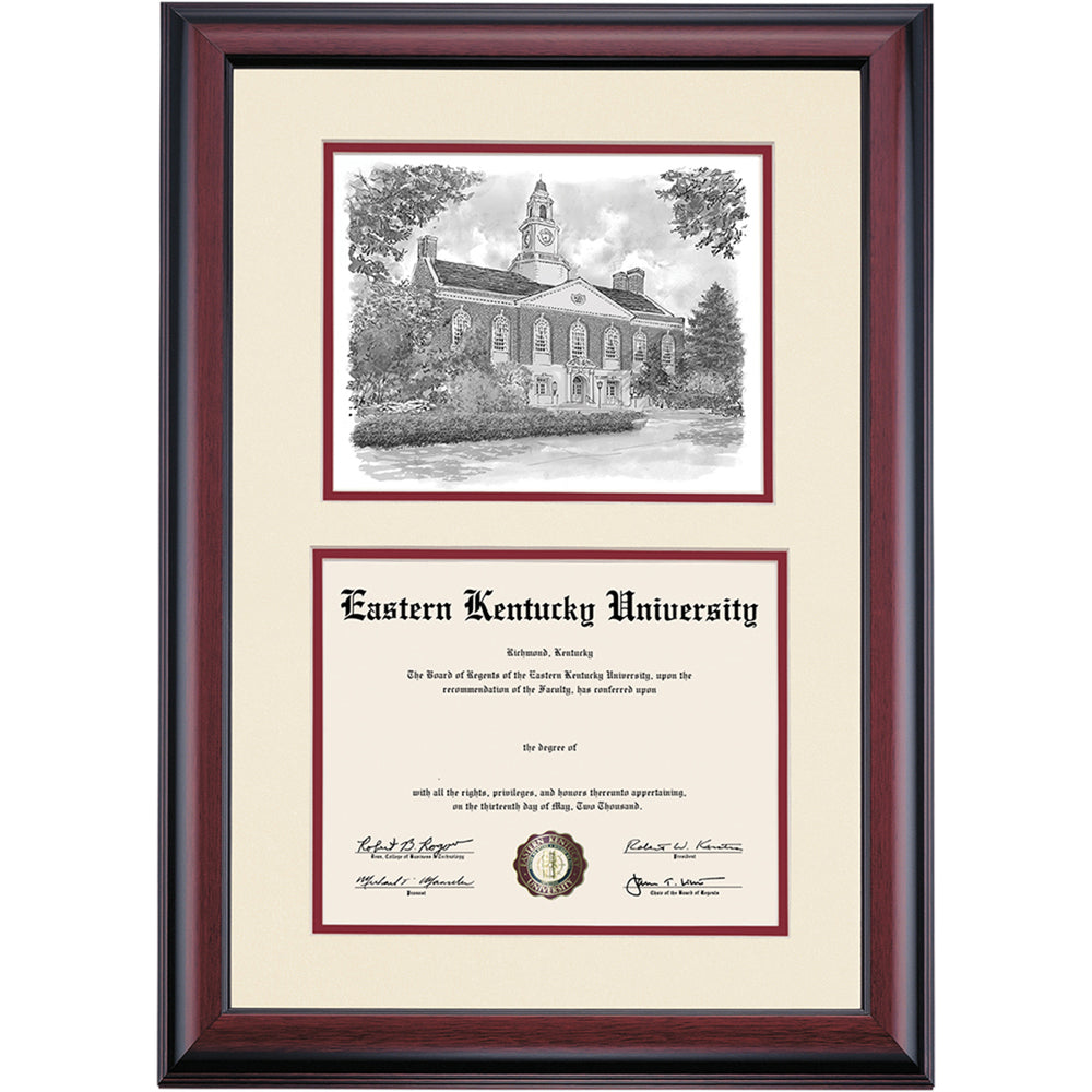 Eastern Kentucky Premier Keen Johnson Building Diploma Frame | Dorm Essentials – Dormify