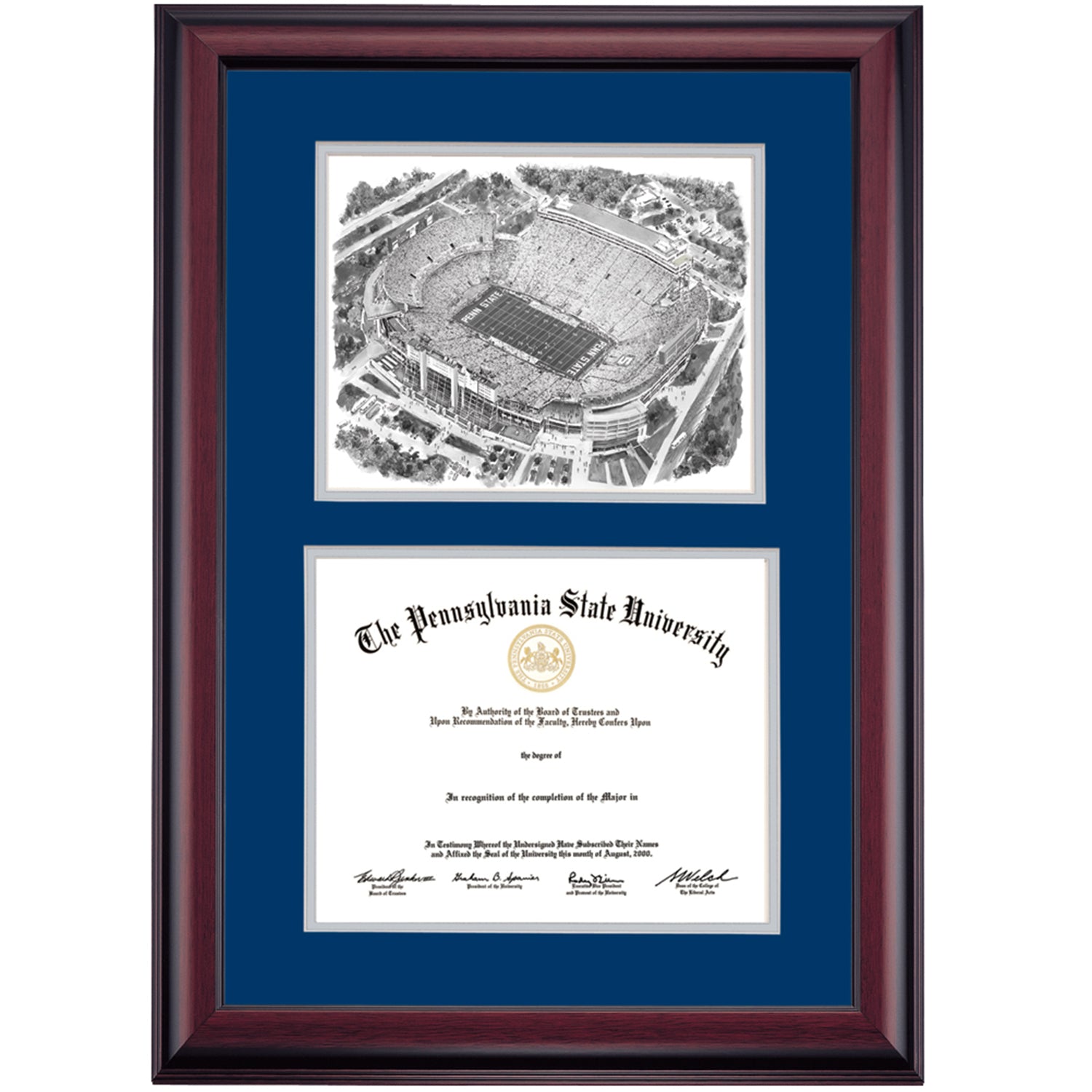 Penn State Premier Beaver Stadium Diploma Frame | College Shop - Dormify