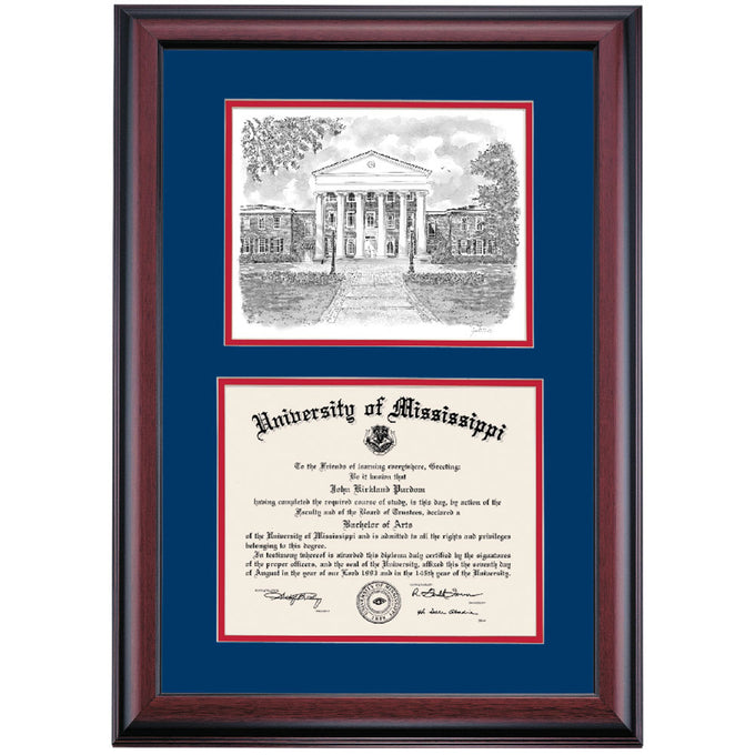 Mississippi Premier The Lyceum Diploma Frame | College Shop - Dormify