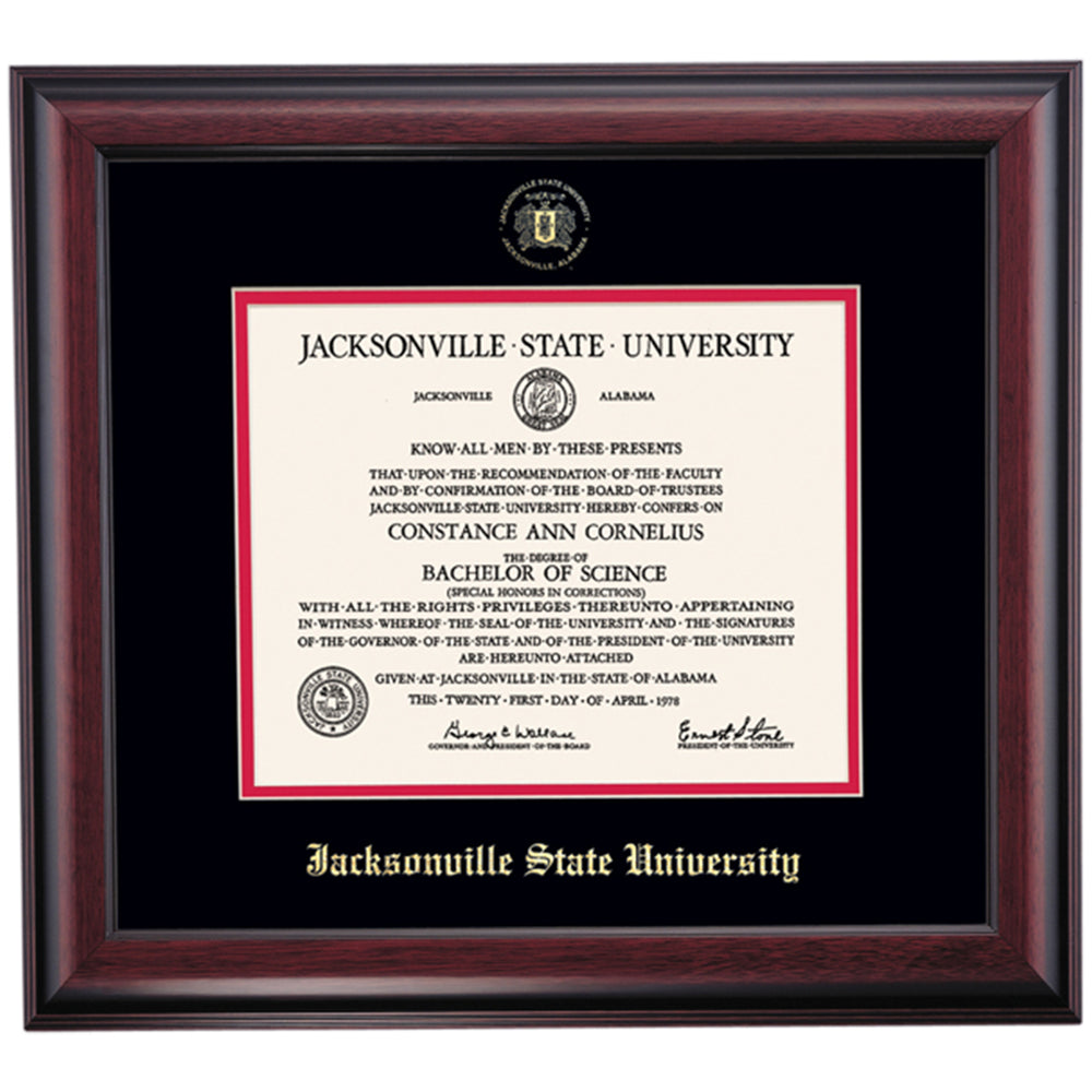 Jacksonville State Traditional Diploma Frame | Dorm Essentials – Dormify