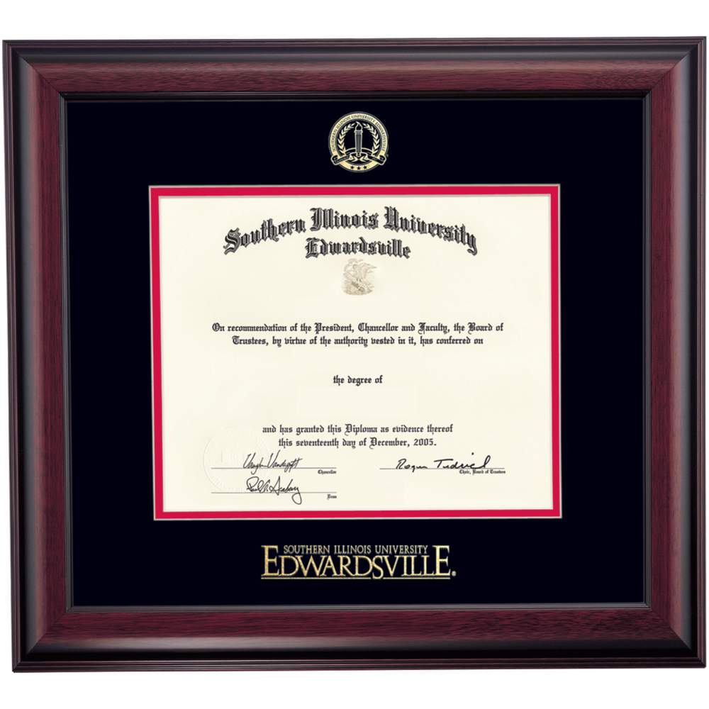 Southern Illinois Edwardsville Traditional Diploma Frame | Dorm Essentials - Dormify