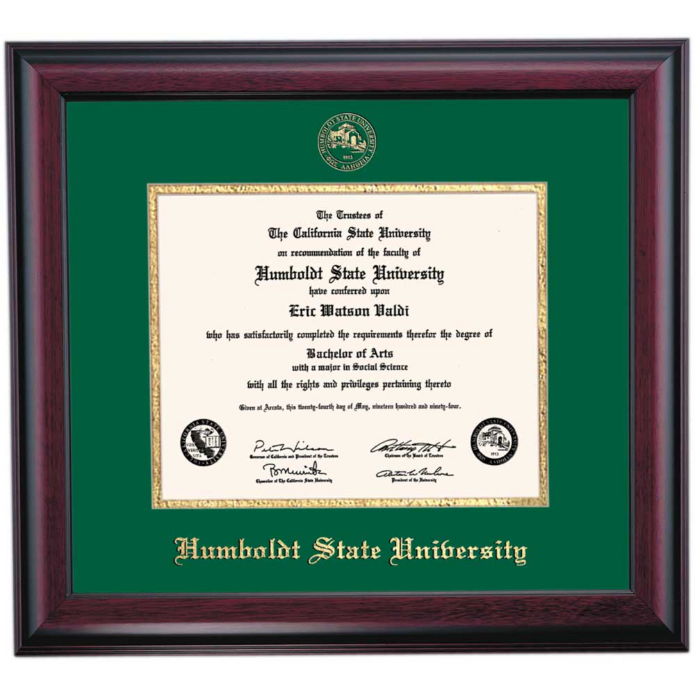 Humboldt State Traditional Diploma Frame | Dorm Essentials – Dormify