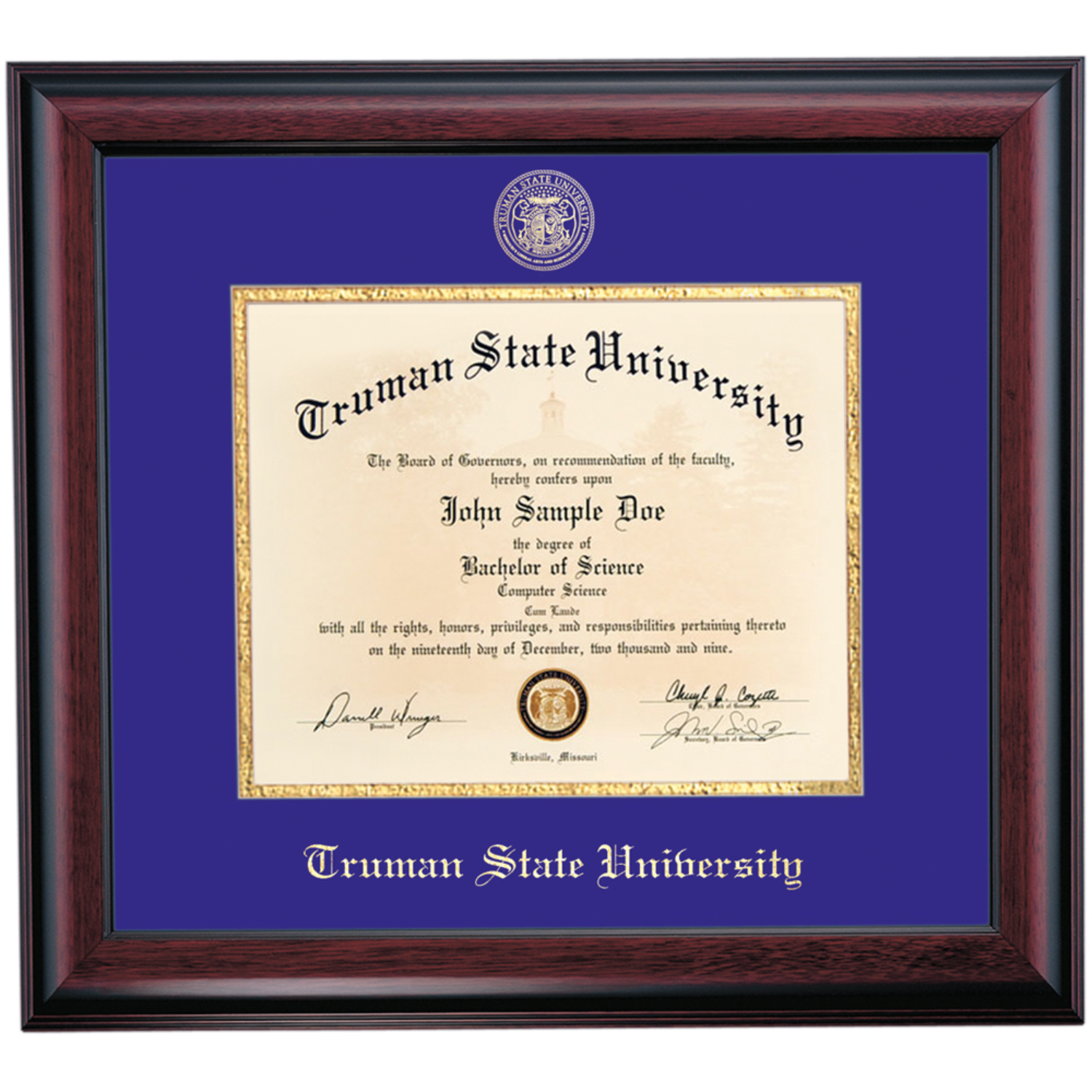 Truman State Traditional Diploma Frame | Dorm Essentials - Dormify