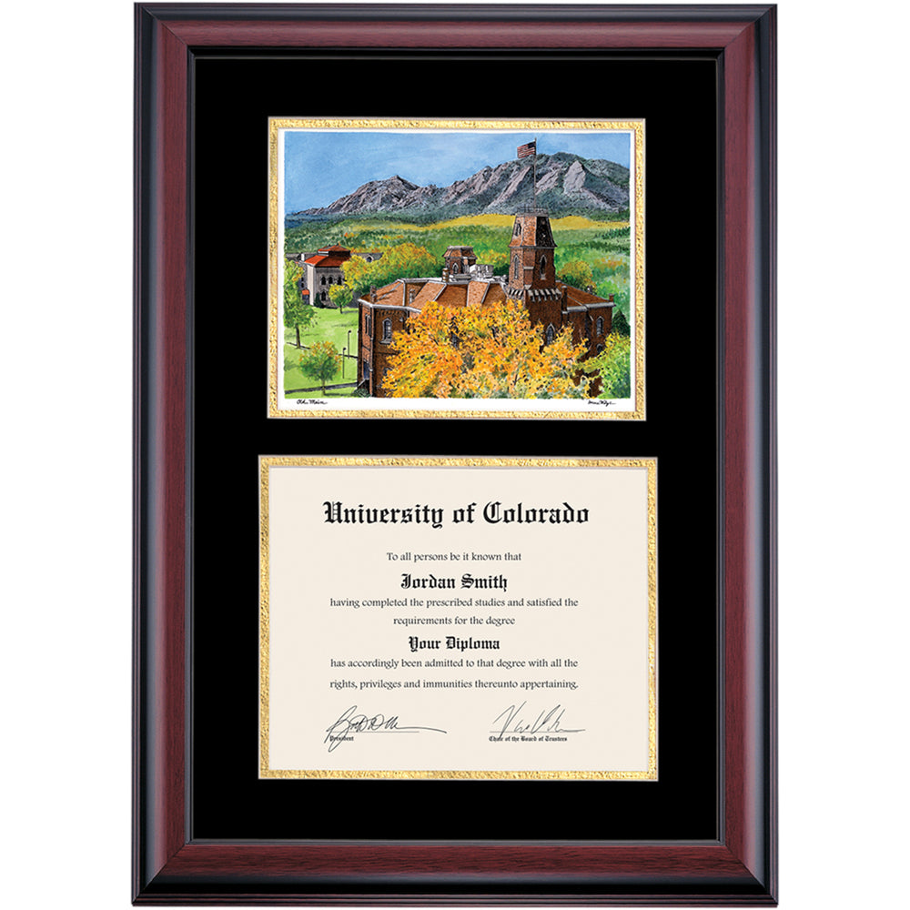 Colorado Premier Old Main Diploma Frame | College Shop – Dormify