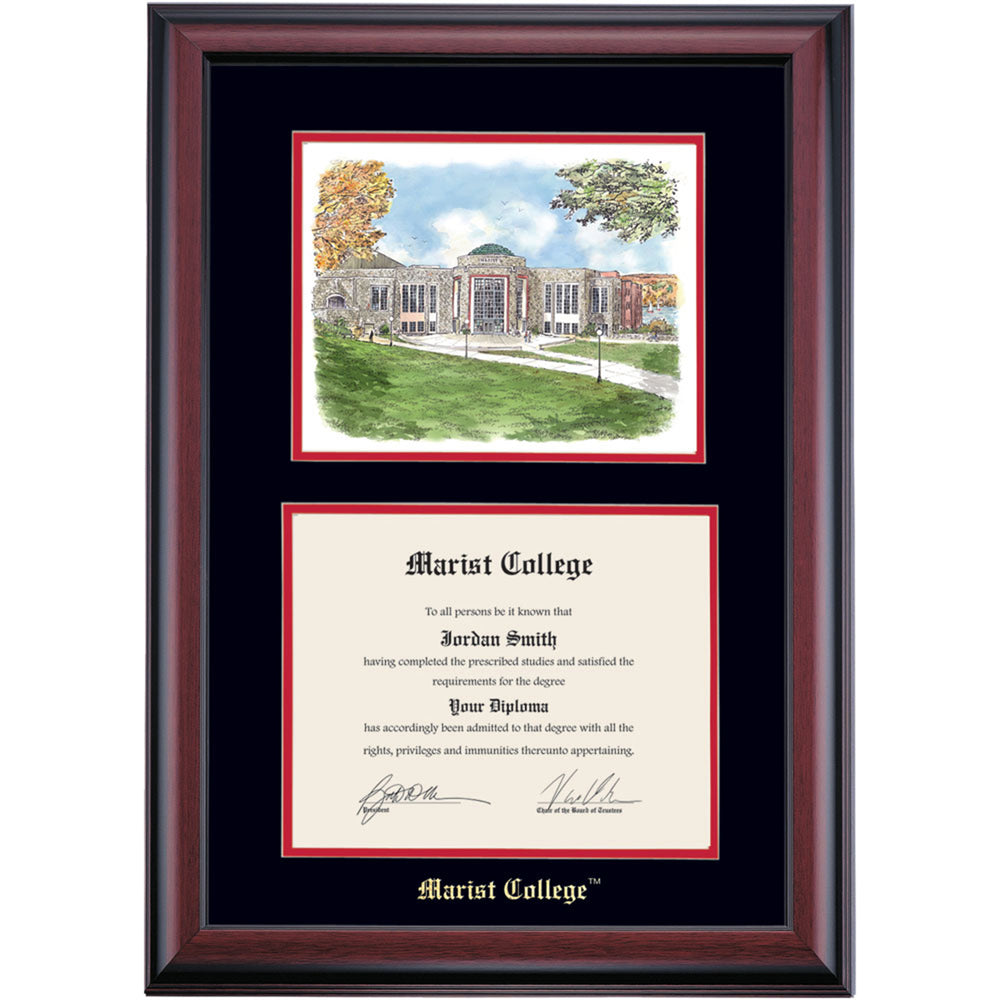 Marist Embossed Premier The Rotunda Diploma Frame | College Shop - Dormify