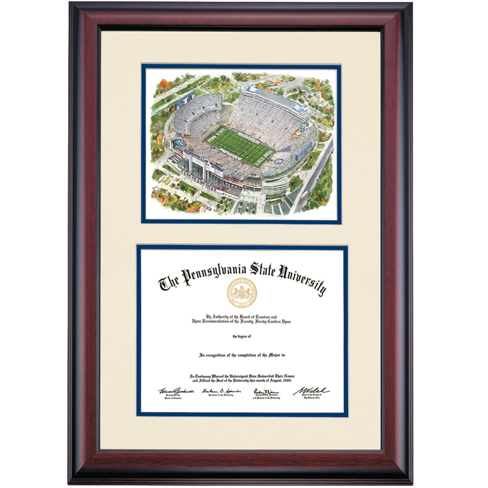 Penn State Premier Beaver Stadium Diploma Frame | Dorm Essentials - Dormify