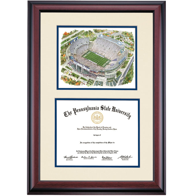 Penn State Premier Beaver Stadium Diploma Frame | College Shop - Dormify