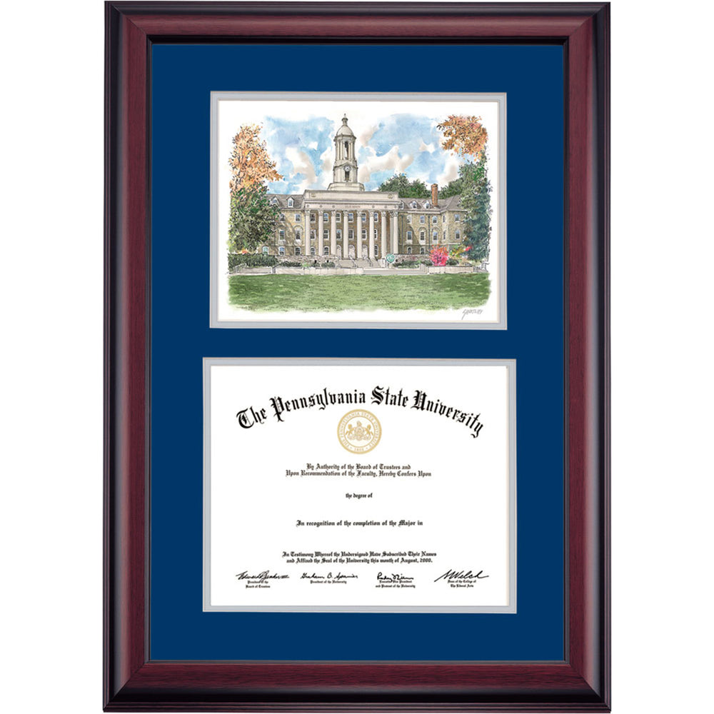Penn State Premier Old Main Diploma Frame | College Shop – Dormify