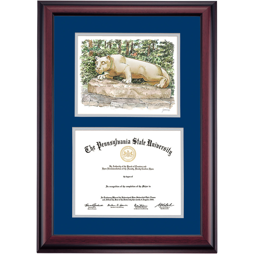 Penn State Premier The Lion Shrine Diploma Frame | College Shop – Dormify