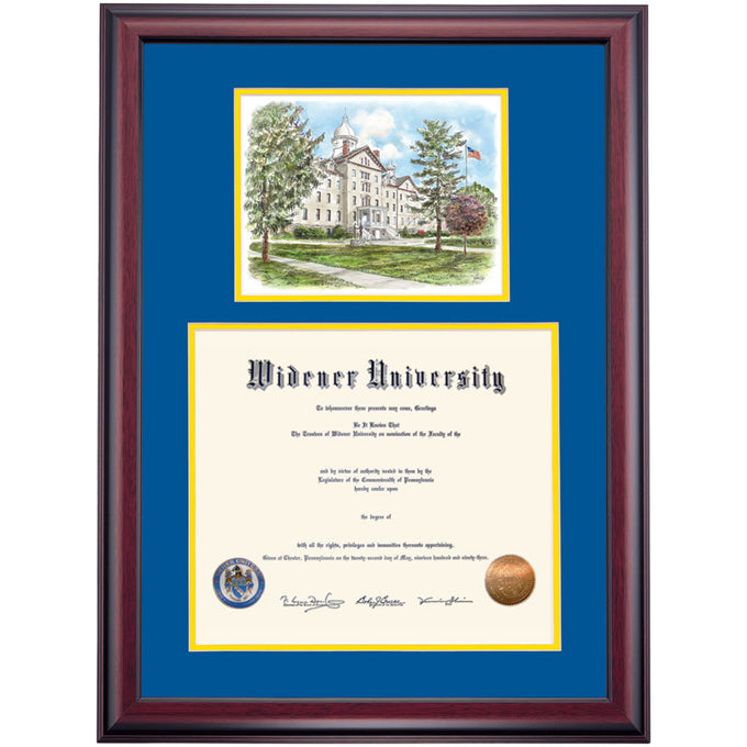 Widener Premier Old Main Diploma Frame | Dorm Essentials - Dormify
