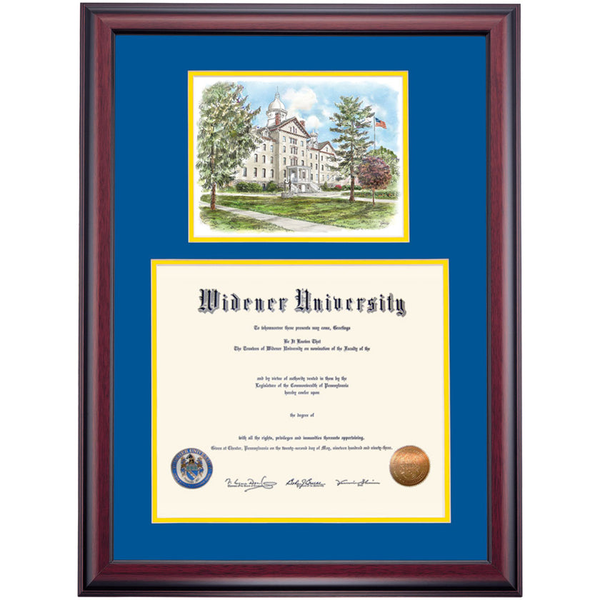 Widener Premier Old Main Diploma Frame | Dorm Essentials – Dormify