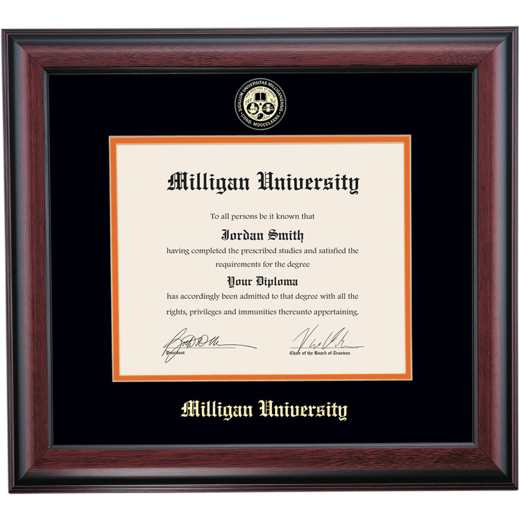 Milligan School Color Traditional Diploma Frame | Dorm Essentials – Dormify