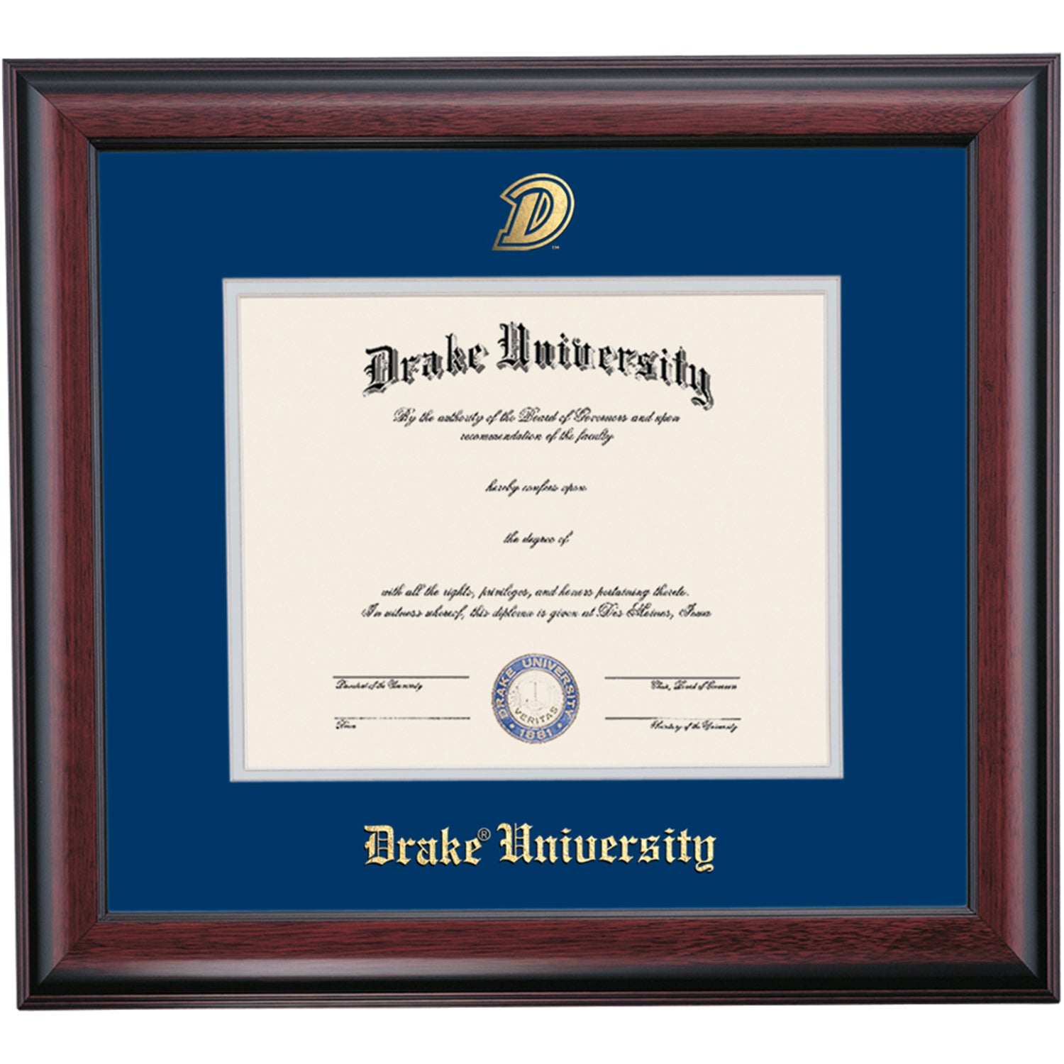 Drake School Color Traditional Diploma Frame | Dorm Essentials - Dormify