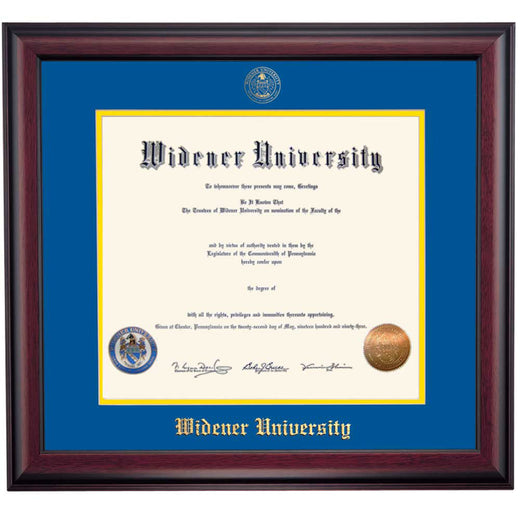 Widener School Color Traditional Diploma Frame | Dorm Essentials – Dormify