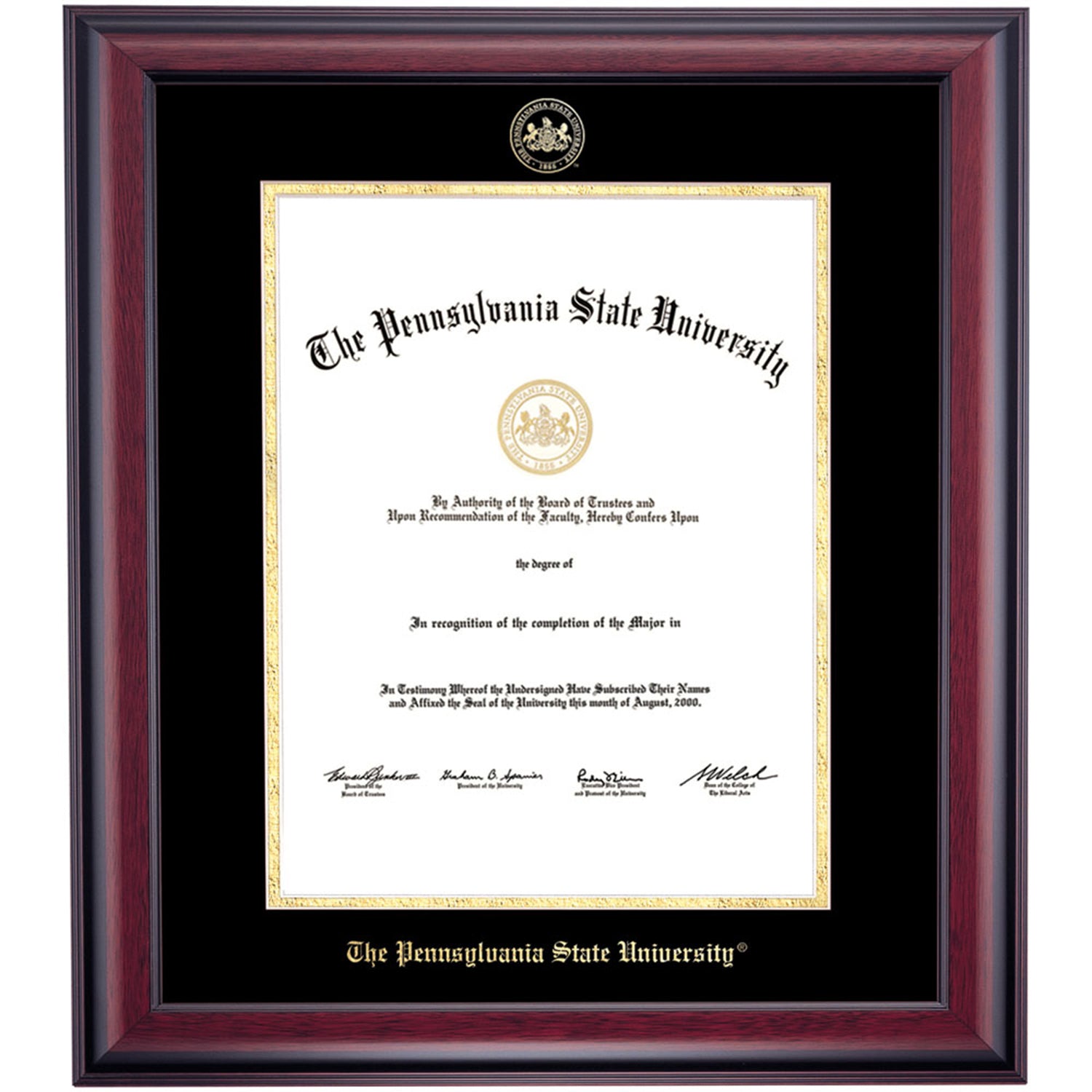 Penn State Traditional Diploma Frame for Law Degree | Dorm Essentials - Dormify
