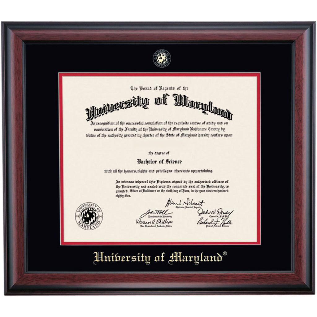 Maryland School Color Traditional Diploma Frame | College Shop – Dormify