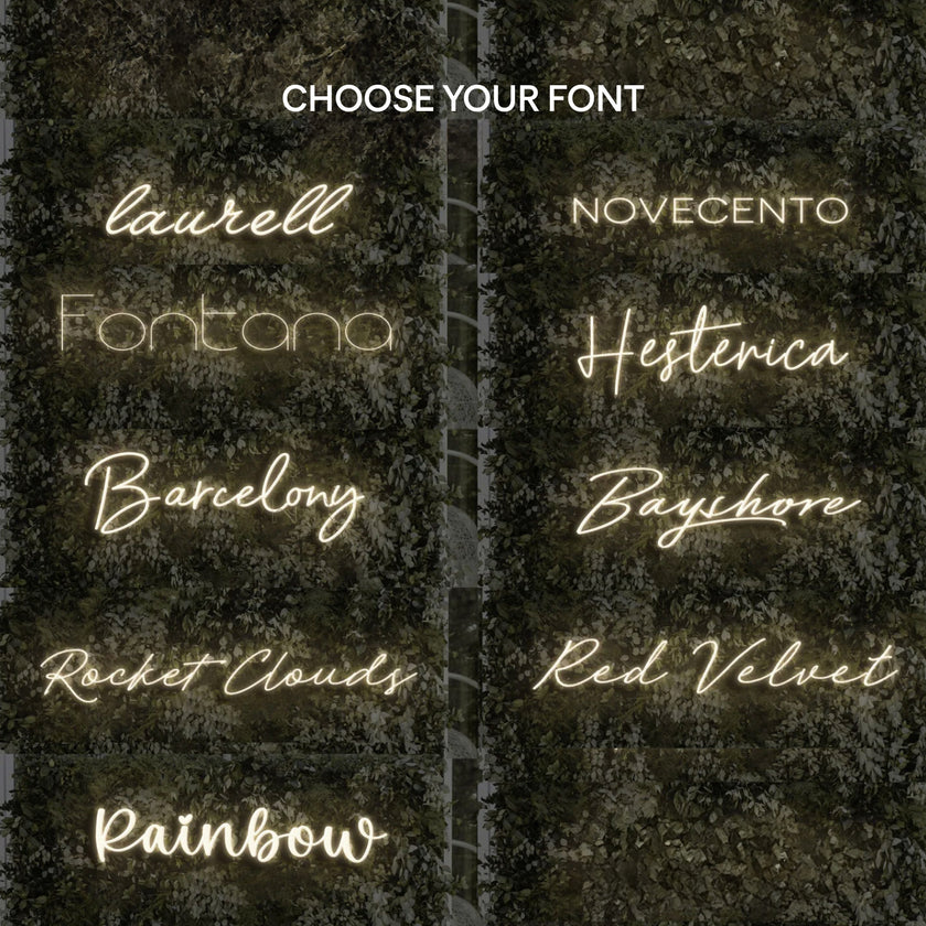 20" Custom Neon Sign | Dorm Essentials – Dormify