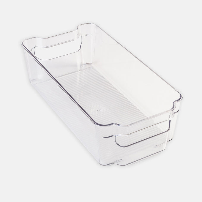 Clear Stackable Storage Bins | Dorm Essentials – Dormify
