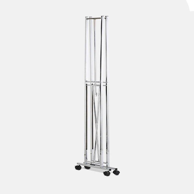 Chrome Folding Garment Rack | Dorm Essentials - Dormify