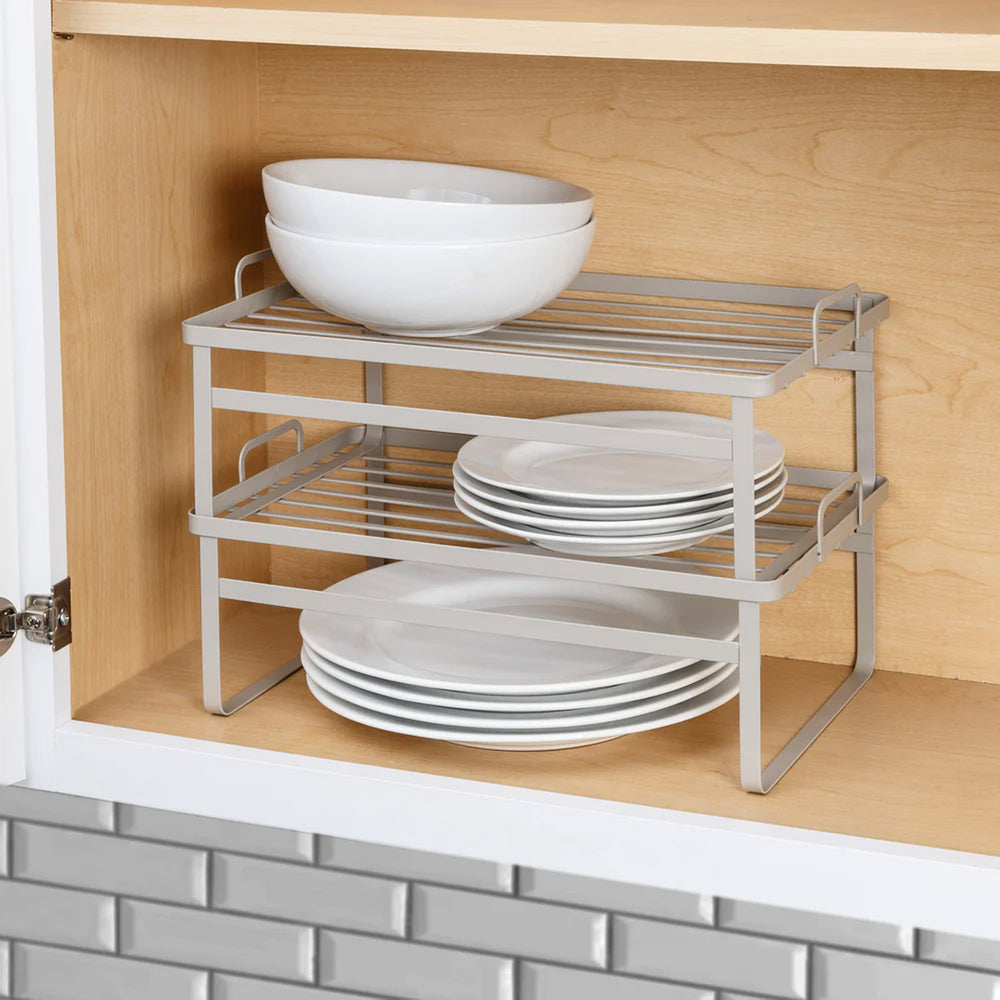 Stackable Shelves for Cabinets, Set of 2 | Dorm Essentials – Dormify