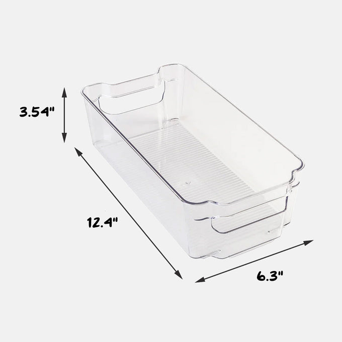 Clear Stackable Storage Bins | Dorm Essentials – Dormify